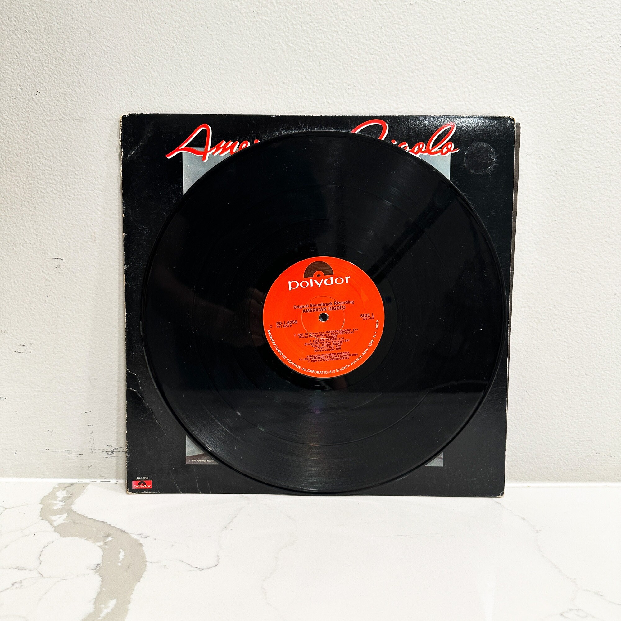 Giorgio Moroder – American Gigolo (original Motion Picture Soundtrack ...
