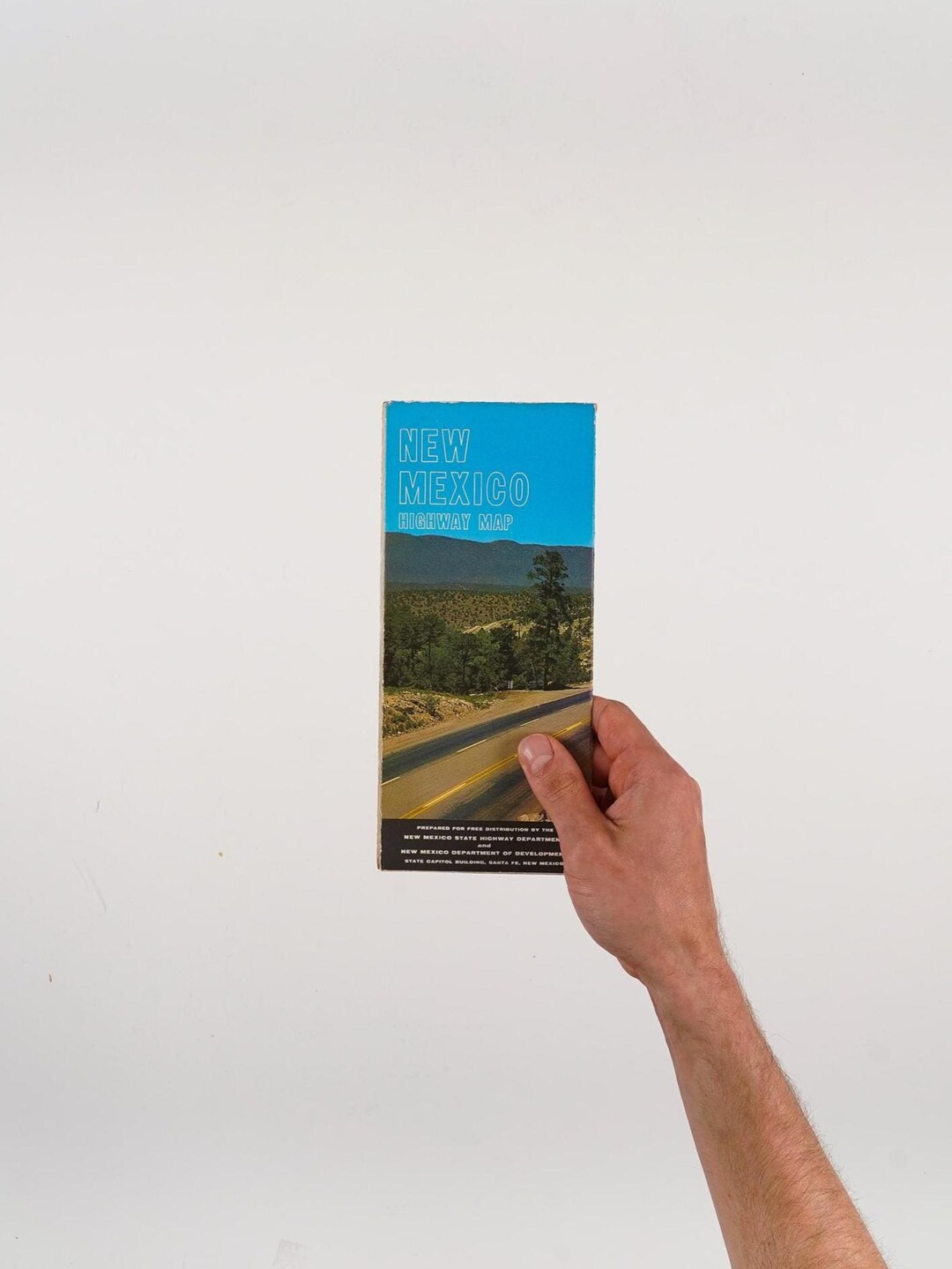 1966 New Mexico Highway Map State Roadways and Tourist Guide - Etsy