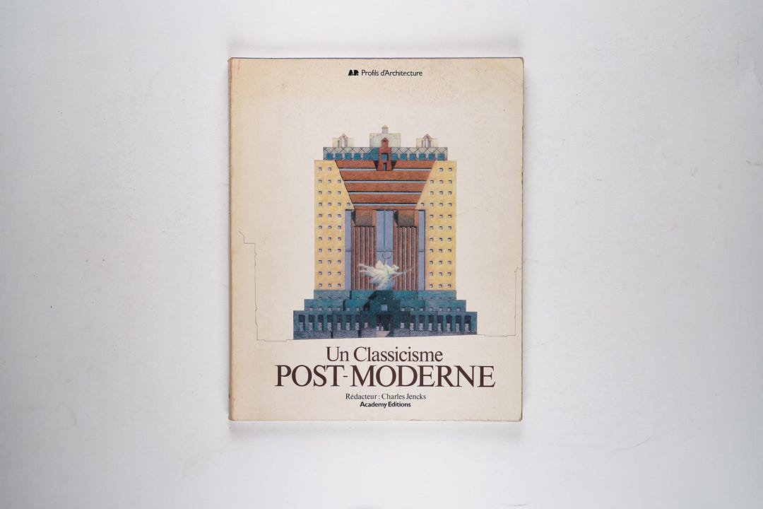 Introduction to Post-modern Classicism by Charles Jencks 1980 - Etsy