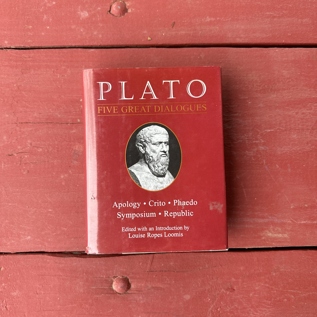 Plato Five Great Dialogues Apology Crito Phaedo Symposium Republic Rare ...