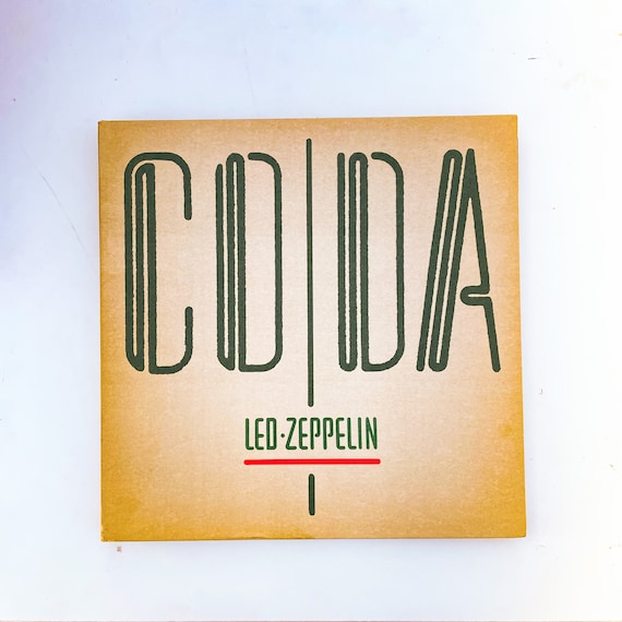 Led Zeppelin Coda Album Cover