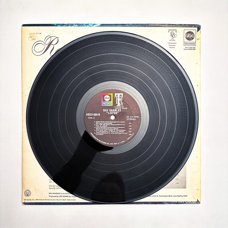 Ray Charles - Invites You to Listen - Vinyl LP Record - 1967 - Etsy Canada