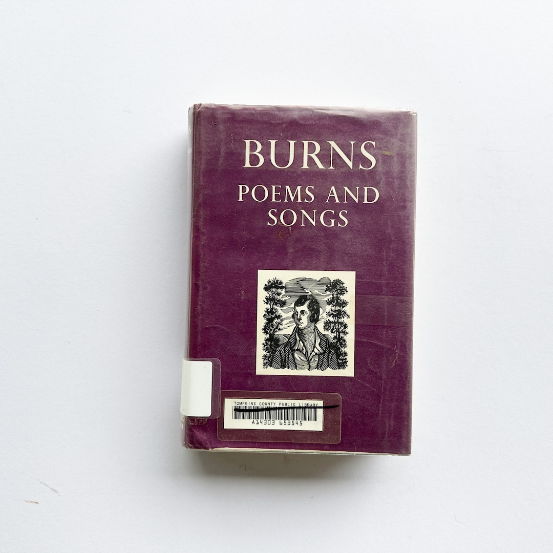 Poems & Songs of Burns by Robert Burns Rare 1969 Edition - Etsy