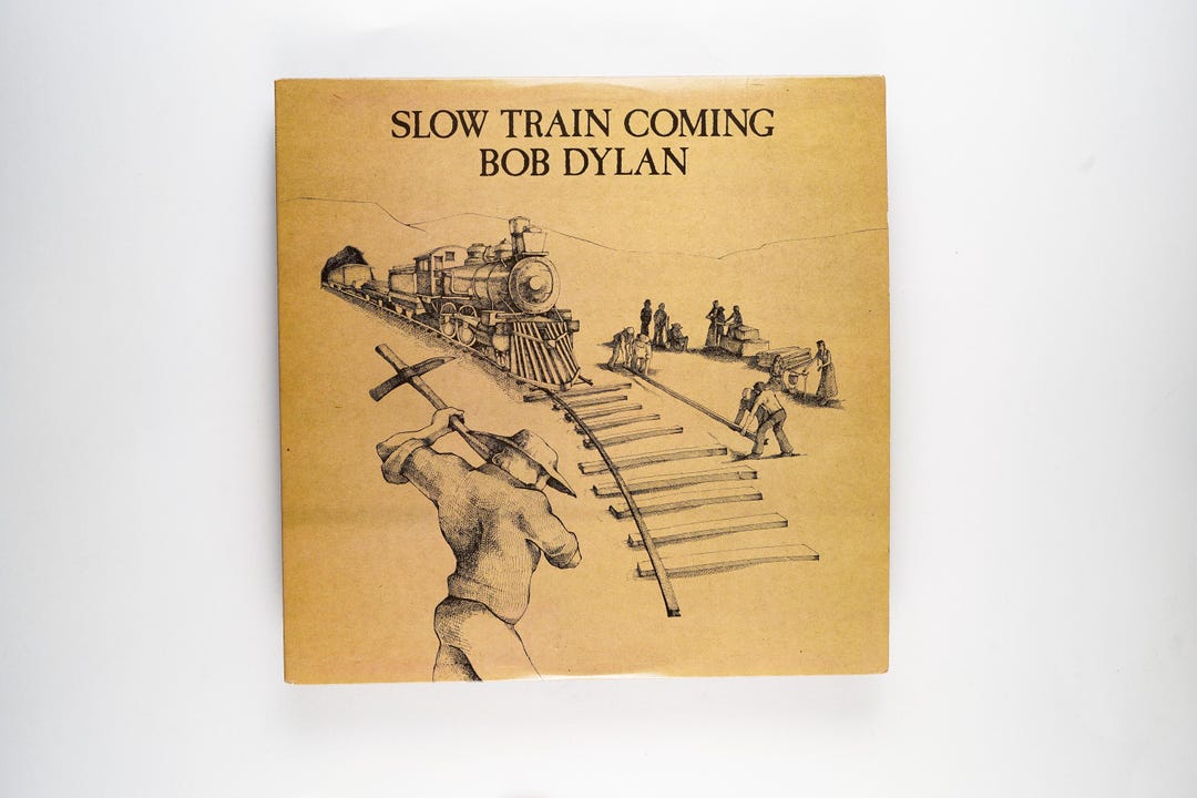 Bob Dylan - Slow Train Coming - Vinyl LP Record - 1979 - Etsy