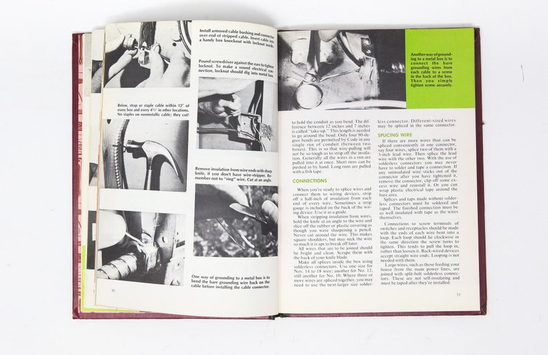 Vintage the Practical Handbook of Electrical Repairs Home - Etsy