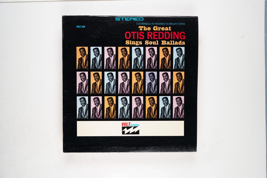 Otis Redding - the Great Otis Redding Sings Soul Ballads - Vinyl LP Record - 1965 - Etsy