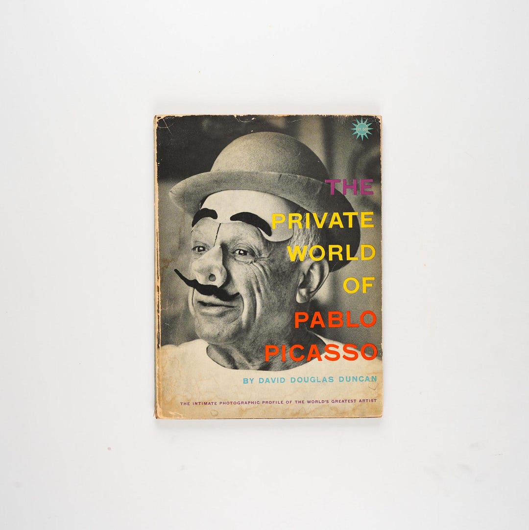 The Private World of Pablo Picasso by David Douglas Duncan Rare 1958 ...