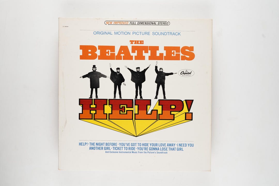 The Beatles - Help! (original Motion Picture Soundtrack) - Vinyl LP ...