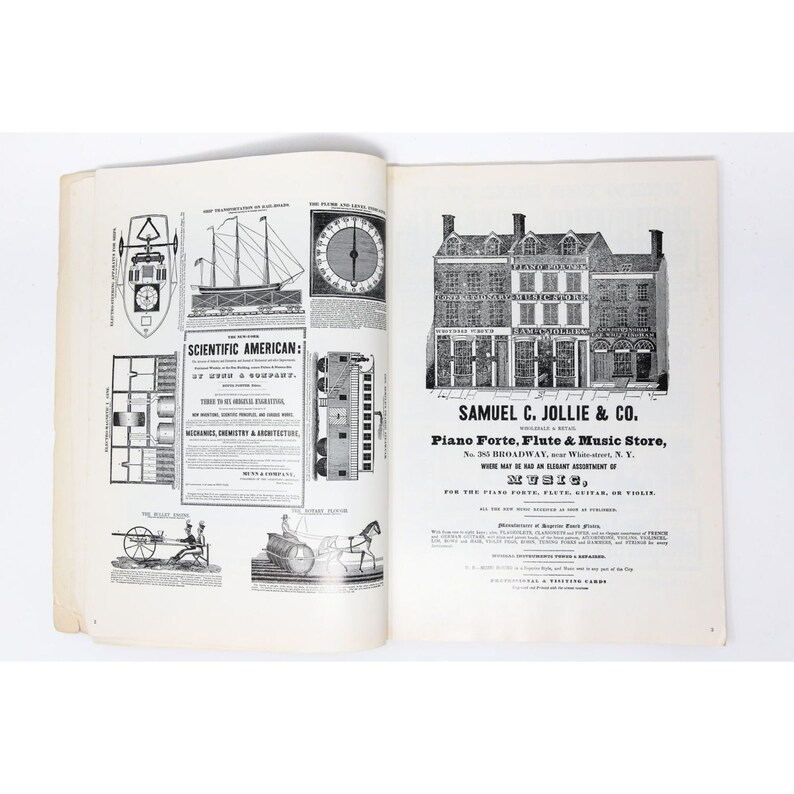 American Advertising Posters of the Nineteenth Century Rare | Etsy