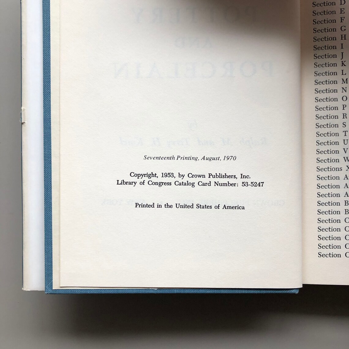 Dictionary of Marks: Pottery and Porcelain by Ralph M. and - Etsy