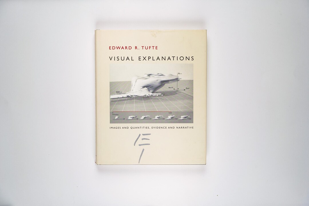 Visual Explanations by Edward R. Tufte Rare 1997 Edition - Etsy