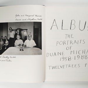 Album: the Portraits of Duane Michals, 1958-1988 Wilensky-ritzenhein ...