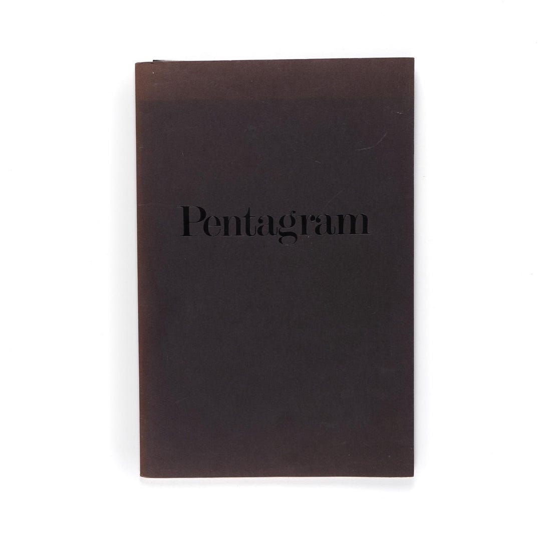Pentagram Design Identity and Editorial Excellence by Pentagram Rare ...
