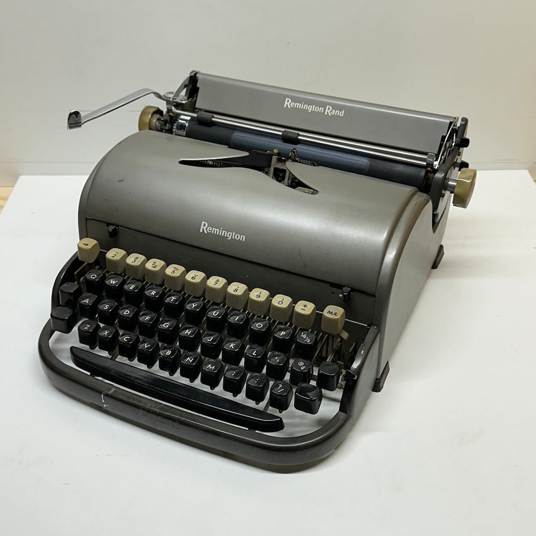 1940s Remington Rand Model 3 Manual Typewriter in Working Condition ...