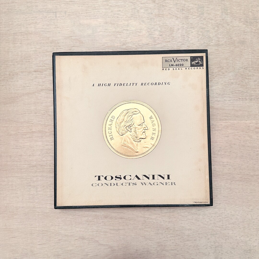 Toscanini, Wagner Toscanini Conducts Wagner Vinyl LP Record 1954 - Etsy