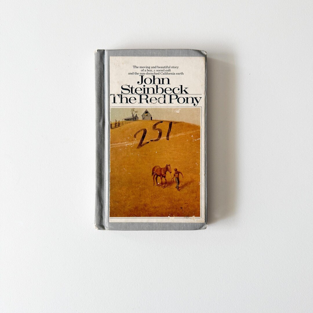 The Red Pony by John Steinbeck Rare 1988 Edition - Etsy
