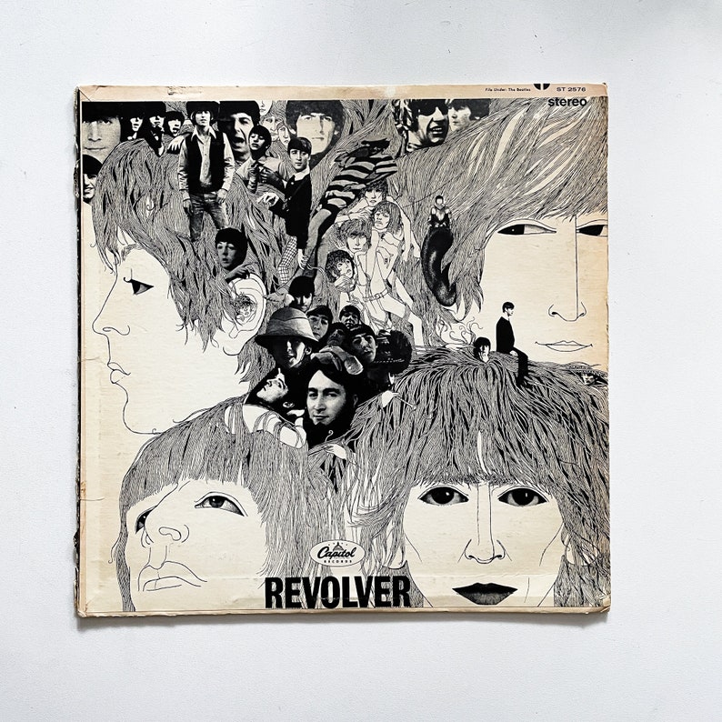 The Beatles Revolver Vinyl Lp Record Etsy