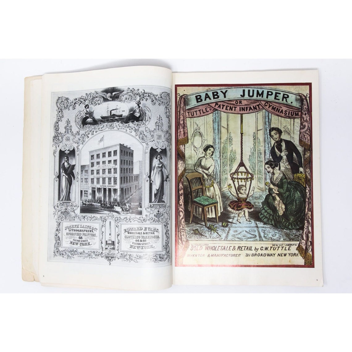 American Advertising Posters of the Nineteenth Century Rare | Etsy