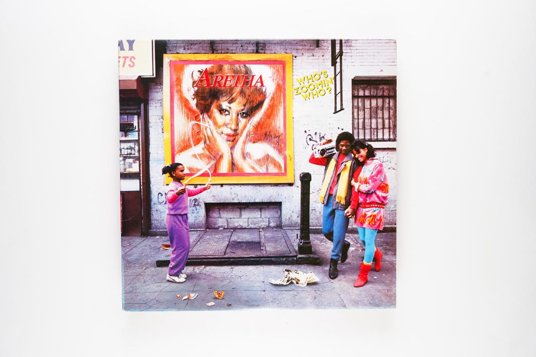 Aretha Franklin - Who's Zoomin' Who? - Vinyl LP Record - 1985 - Etsy