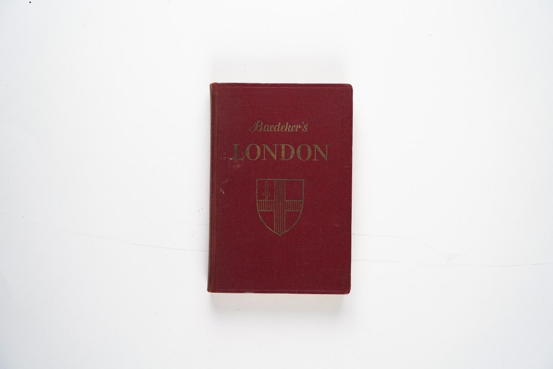 London and Its Environs by Karl Baedeker Rare 1955 Edition - Etsy