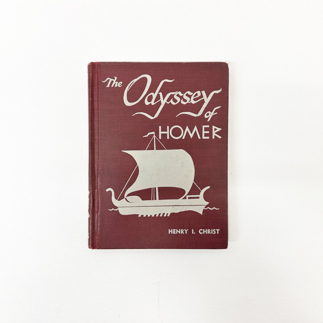 The Odyssey of Homer Adapted by Henry I. Christ Rare 1948 Edition - Etsy