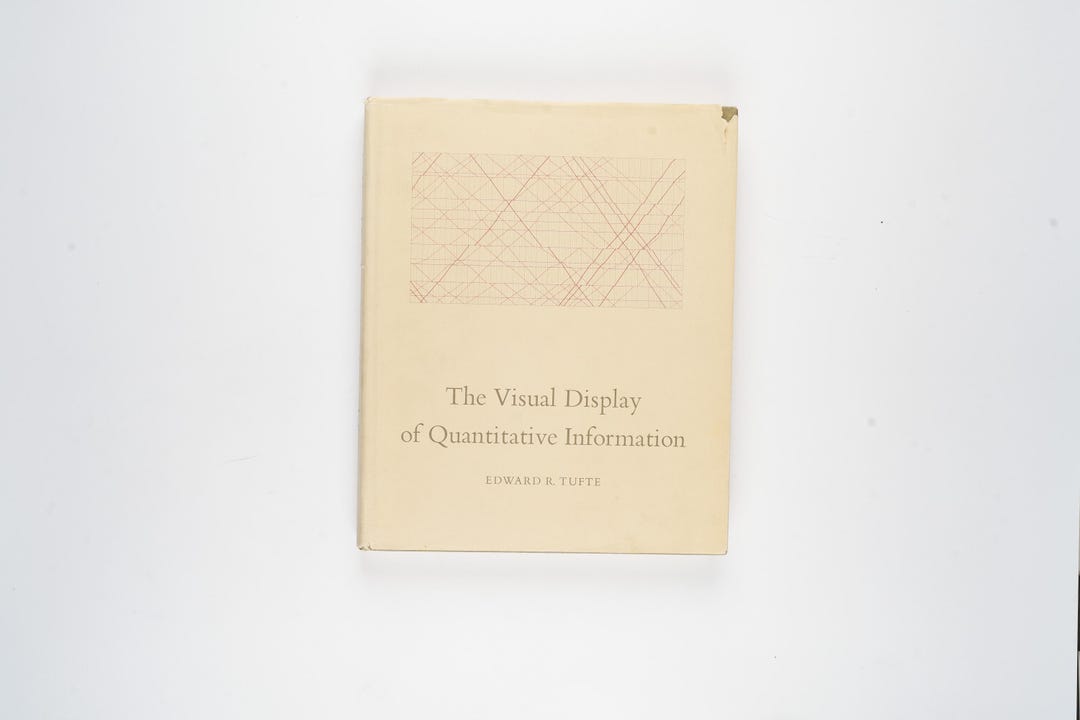The Visual Display of Quantitative Information by Edward R. Tufte 1983 ...