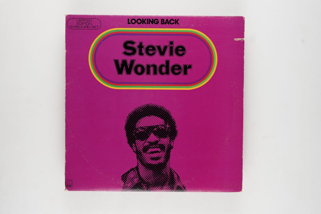 Stevie Wonder - Looking Back - Vinyl LP Record - 1977 - Etsy