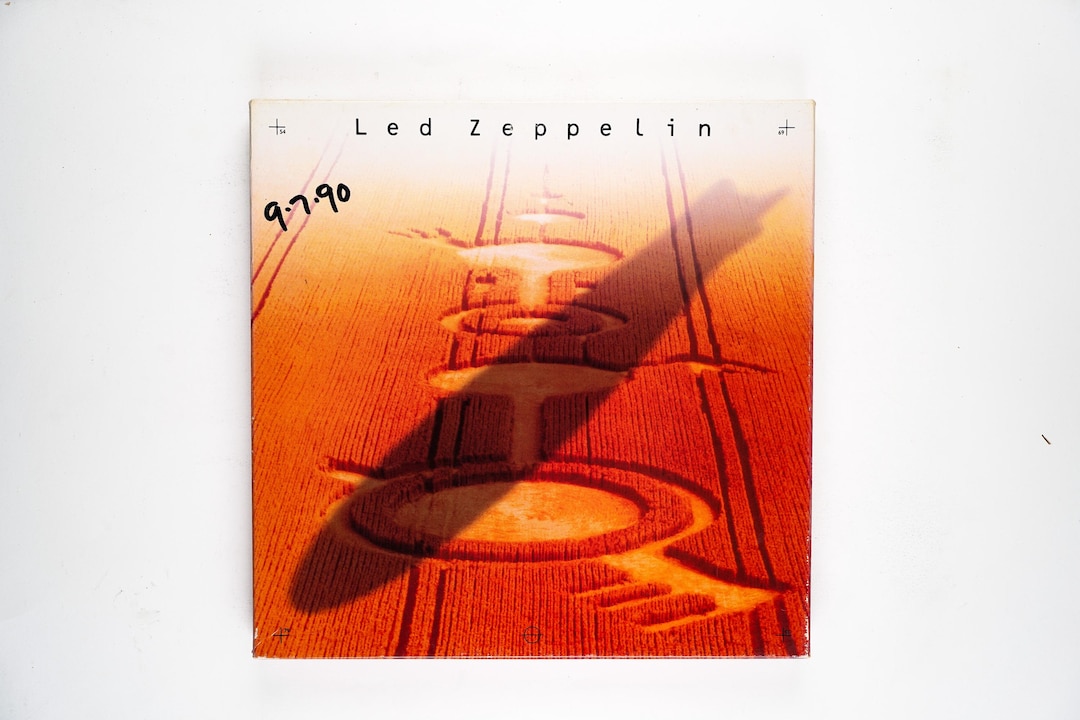 Led Zeppelin (crop Circles) Audiophile Remastered 1990 6 LP Box Set - Etsy