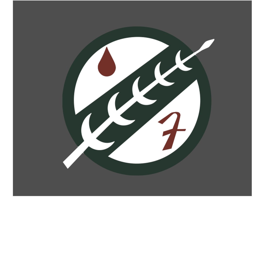 Star Wars Symbol Boba Fett Crest Symbol Vinyl Decal Sticker Door Window ...