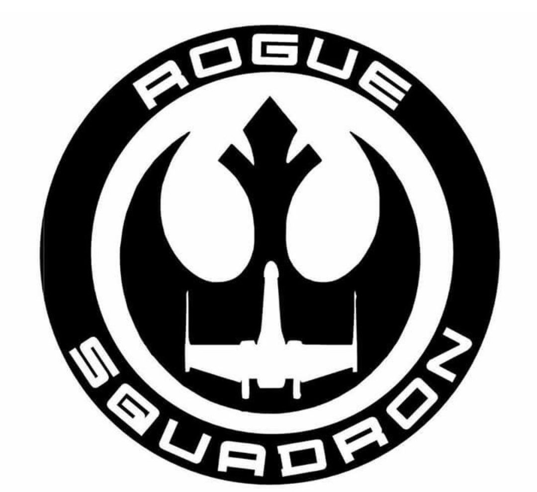 Star Wars Rebel Alliance Rogue Squadron Vinyl Decal Sticker Star Wars ...