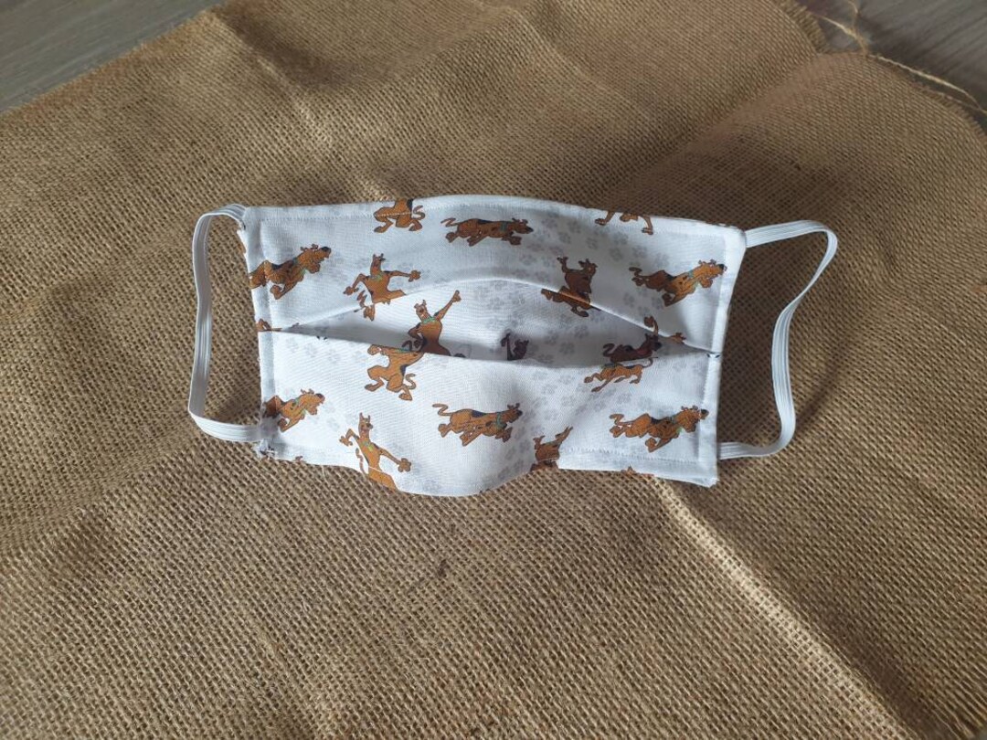 Scooby Doo Face Mask Adult Size - Etsy