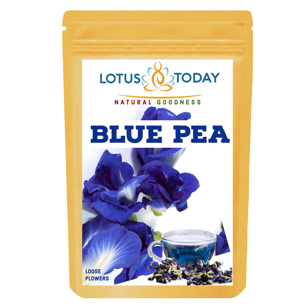 Blue Pea Tea 25g Premium Quality Whole Loose Dried Blue Pea Herbal Tea ...