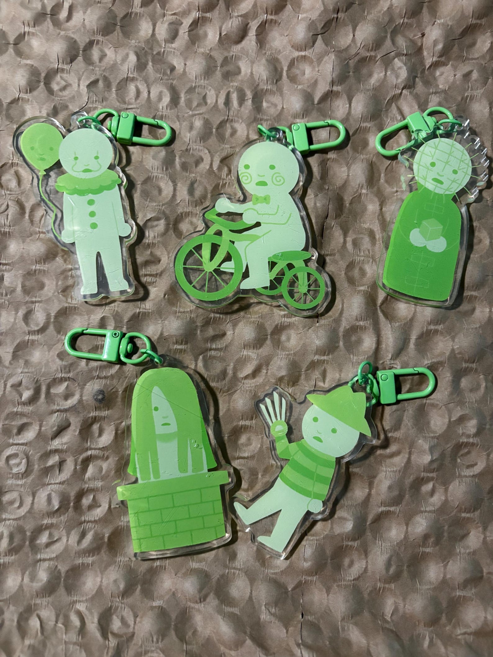 Scary Movie Smiski Blind Box Keychain - Etsy