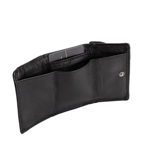 Small Wallet / Mini Wallet Size XS Leather in Red Green - Etsy