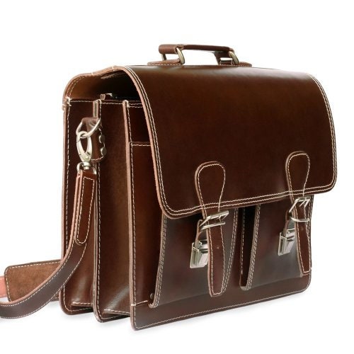 Gift Ideas: Briefcase / Teacher Bag for Women and Men Size L | Etsy