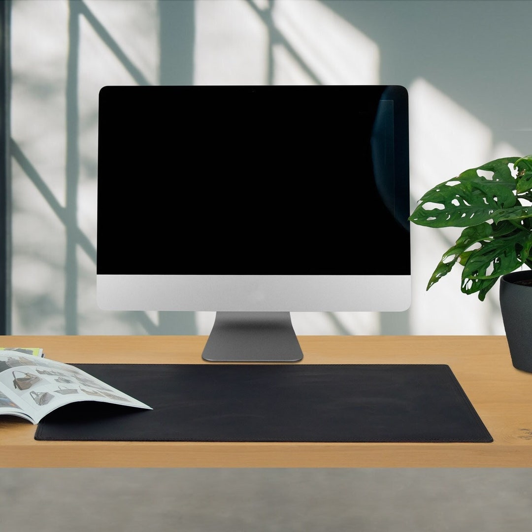 Large Desk Cover / Desk Pad Size XL Made Out of Buffalo Leather, Many ...