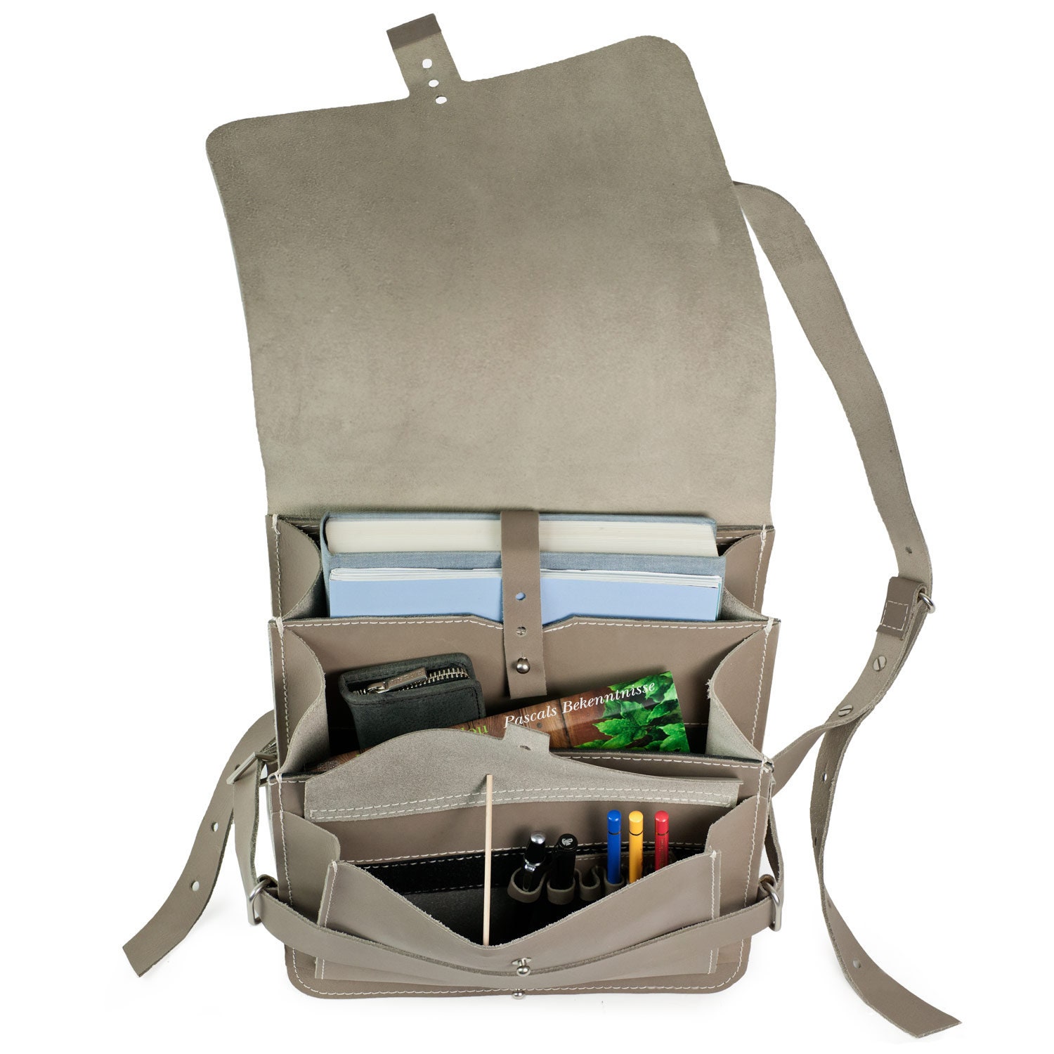 Small leather backpack / city bag 667 for women and men size | Etsy