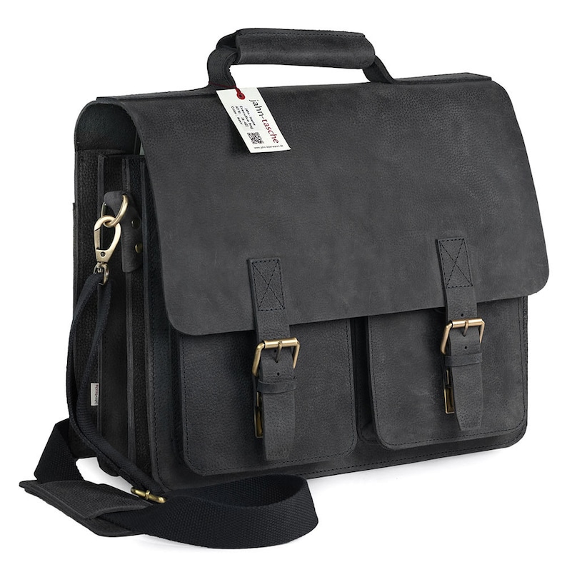 Briefcase Woman: Very Large Briefcase / Teacher Bag Size XL, Buffalo ...