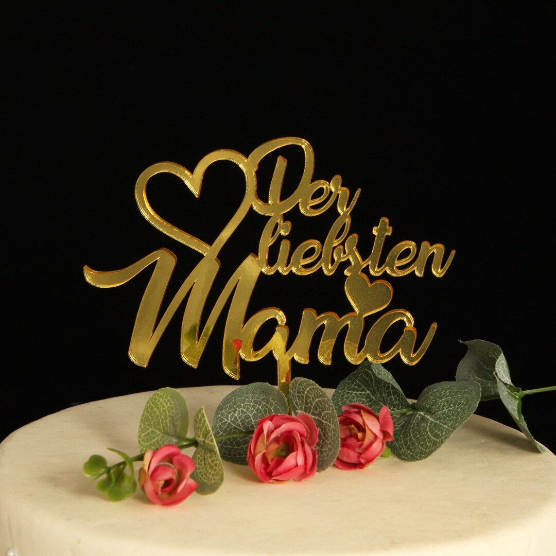Cake Topper Cake Topper for Mother's Day or Birthday, for Your Dearest ...