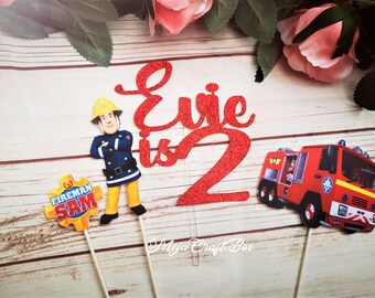 Fireman Sam Cake Topper | Etsy UK