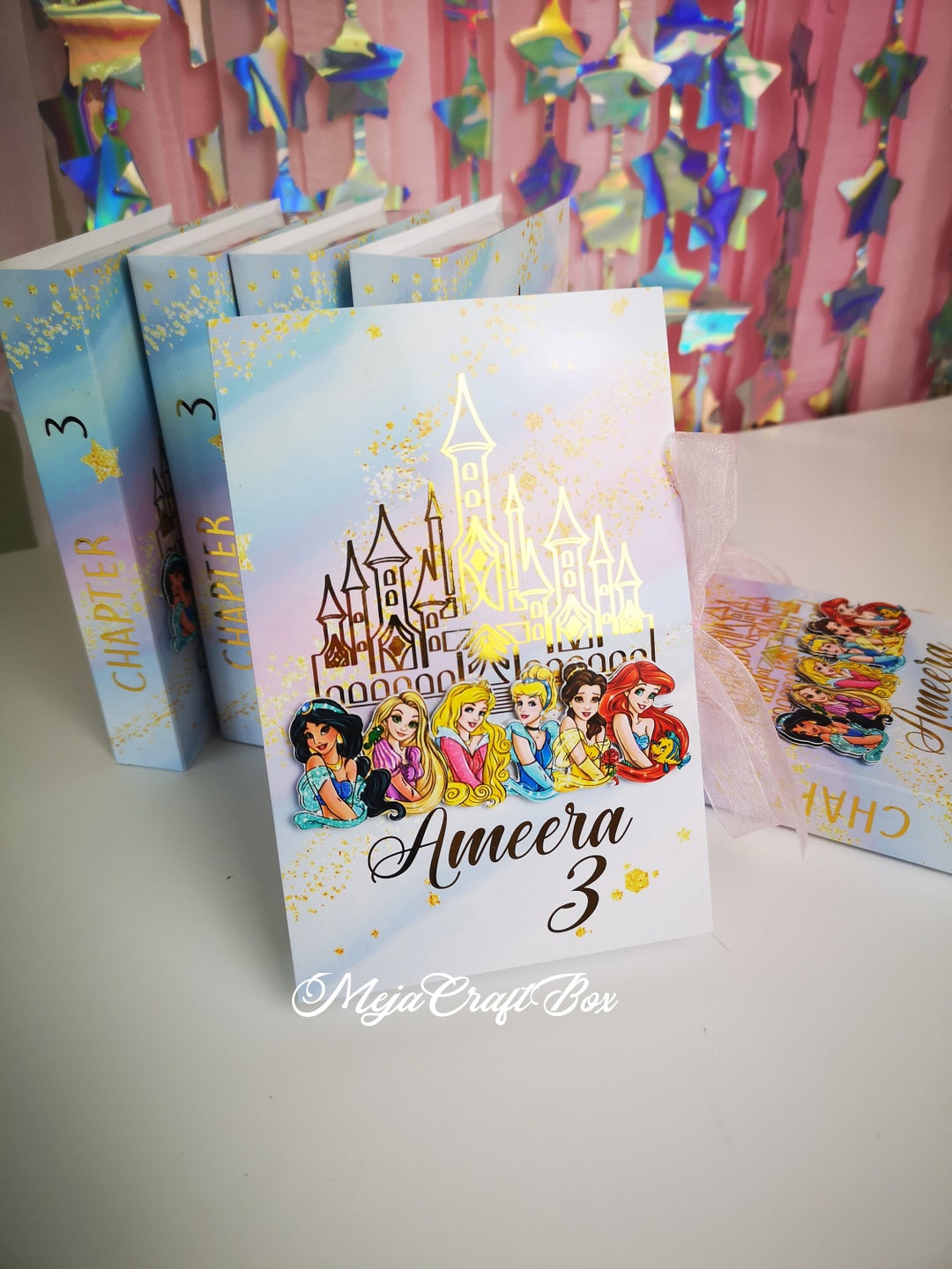 Princess Favour Boxes, Princess Story Book, Castle Gift Boxes, Princess ...