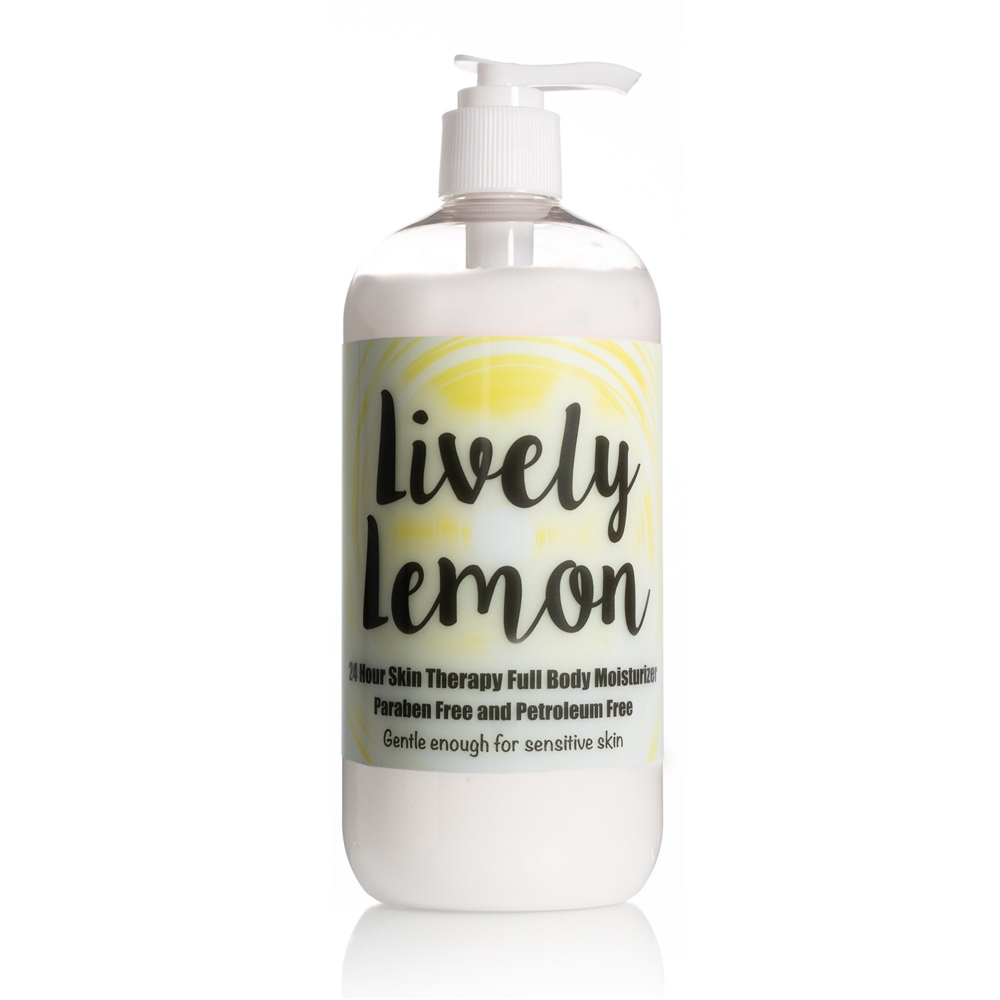 Lively Lemon Full Body Moisturizer by the Lotion Company Body Cream Fresh Scent Moisturizing Body Lotion Made in USA Skin Cream Etsy