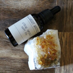 Citrine Infused Happy Oil by Willowroot Apothecary - Etsy Australia