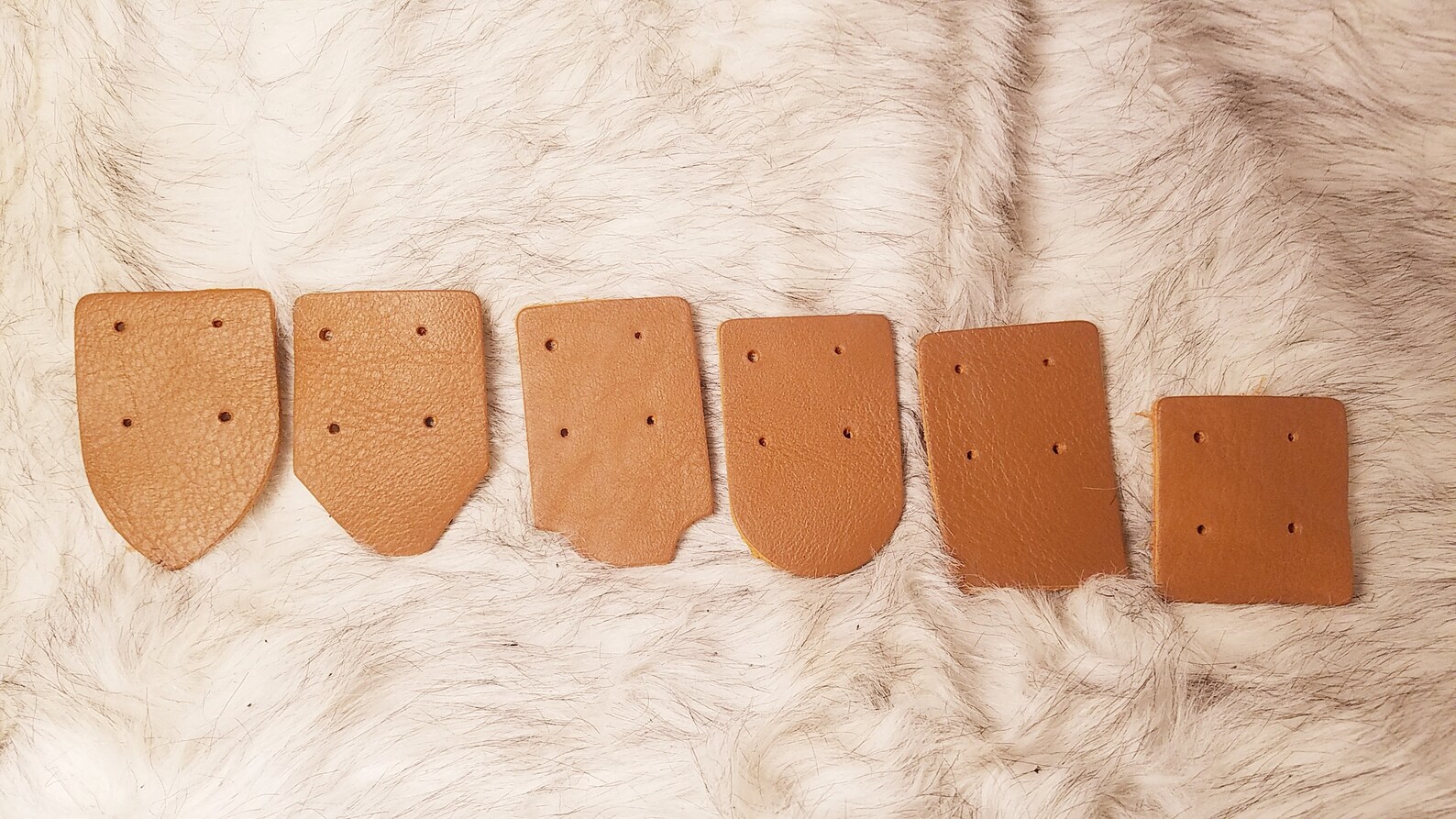 Riveted Lamellar Leather Scales 100 Pk - Etsy