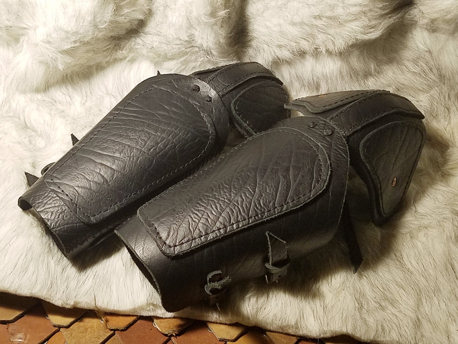 Leather Vanbraces / Bracers - Etsy