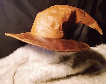 Custom Brown Wizard Hat - Etsy