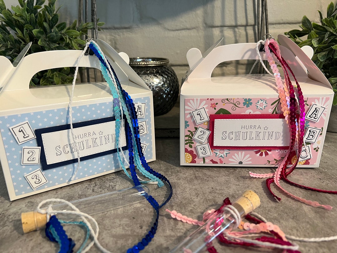 Einschulung Geschenkbox Geldgeschenk Mitbringsel Geschenk zur Einschulung - Etsy.de
