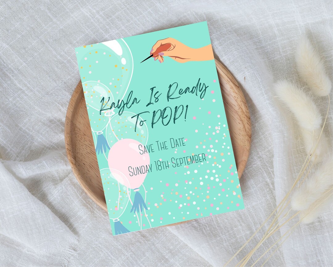 Digital Baby Shower POP Invitation | Baby Shower Invite | Baby Sprinkle ...