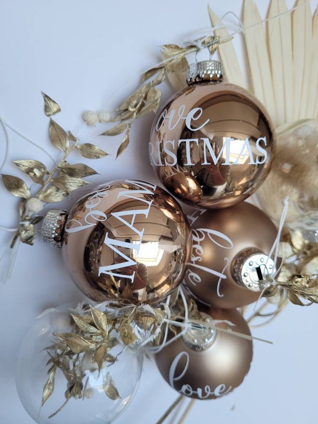 Personalized Christmas Baubles, Christmas Gift, Christmas Ornament ...