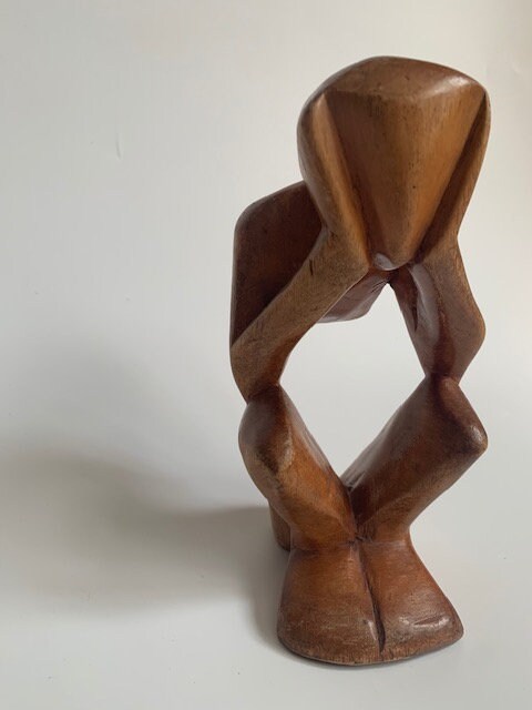 African Wooden Statue - Etsy